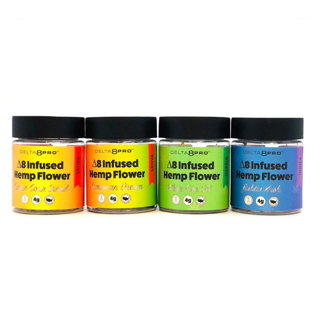 Delta 8 Infused Hemp Flower - Delta 8 Pro