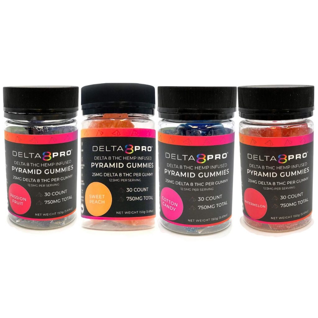 Delta 8 Pyramid Gummies - Delta 8 Pro