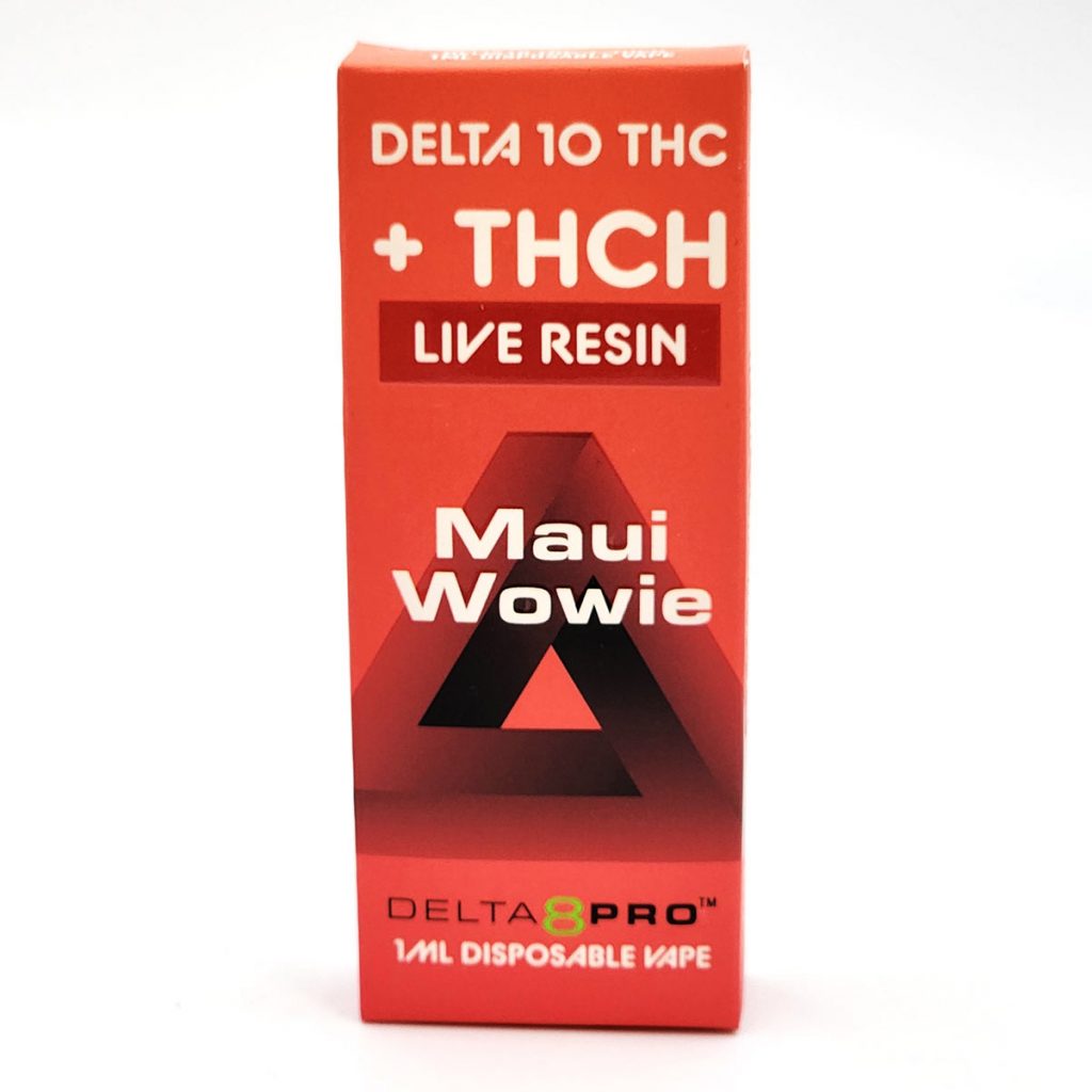 Delta 8 Pro™ 1ml ∆10 Thc Thch Live Resin Disposable Vape Maui Wowie